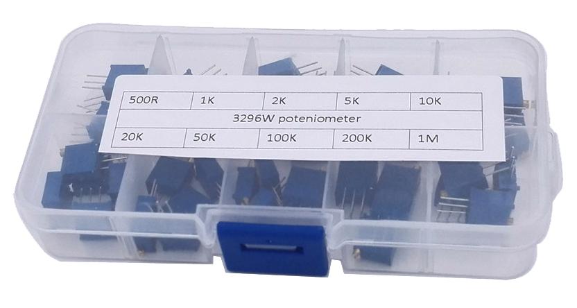 Opencircuit 3296W Potentiometer kit 50 pieces