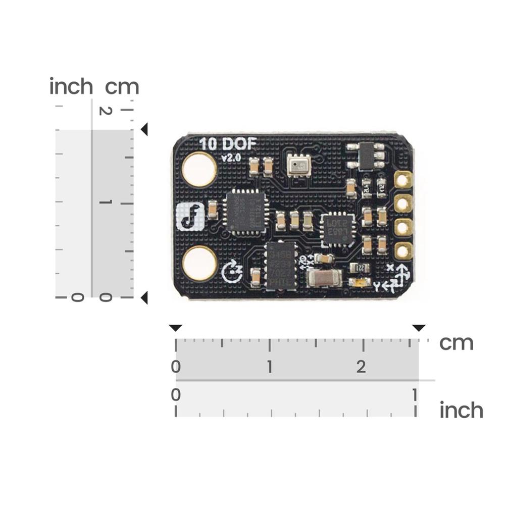 Fermion: 10 DOF IMU-sensor - ADXL345+ITG3205+VCM5883L+BMP280 ( breakout ) - Opencircuit