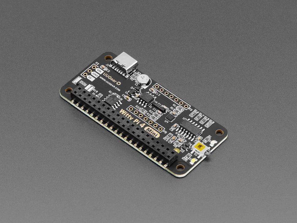Adafruit Witty Pi 4 Mini: RTC y gestión de energía para Raspberry Pi ...