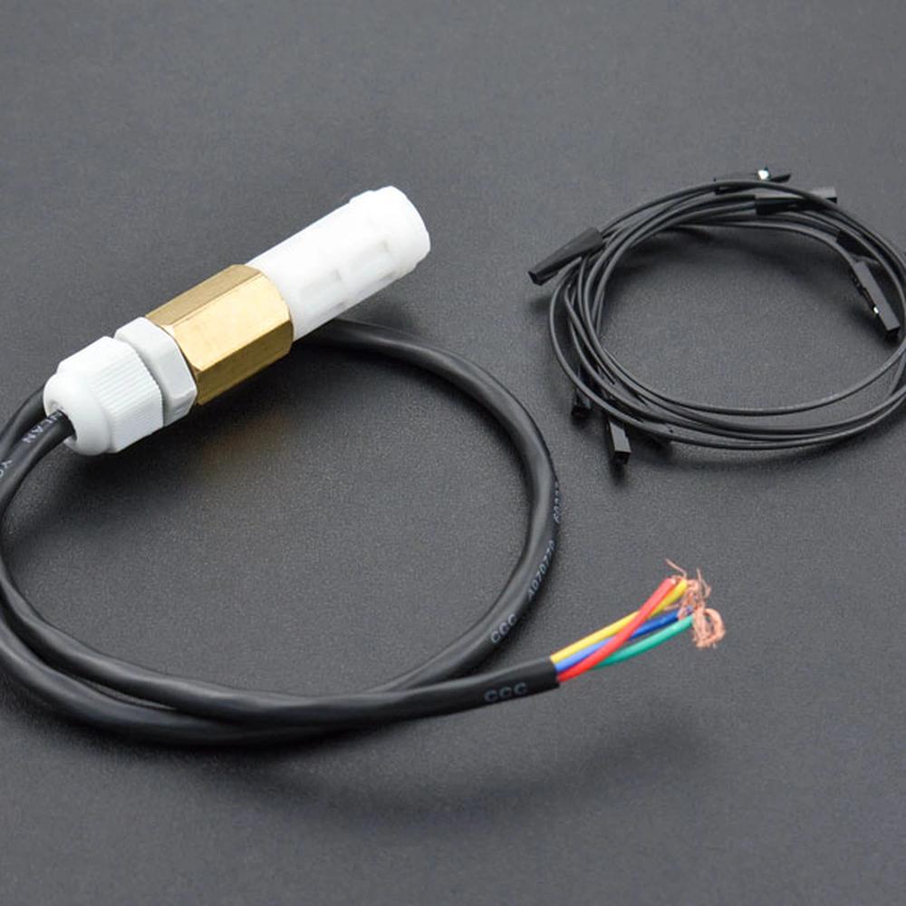 DFRobot SHT20 I2C Temperature & Humidity Sensor (Waterproof Probe ...