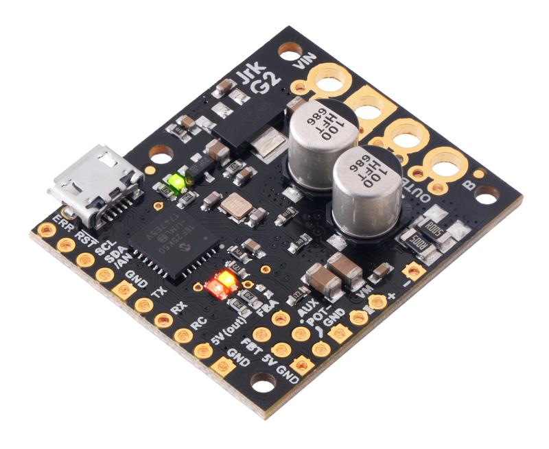 Pololu Jrk G2 24v13 USB Motor Controller with Feedback - Opencircuit