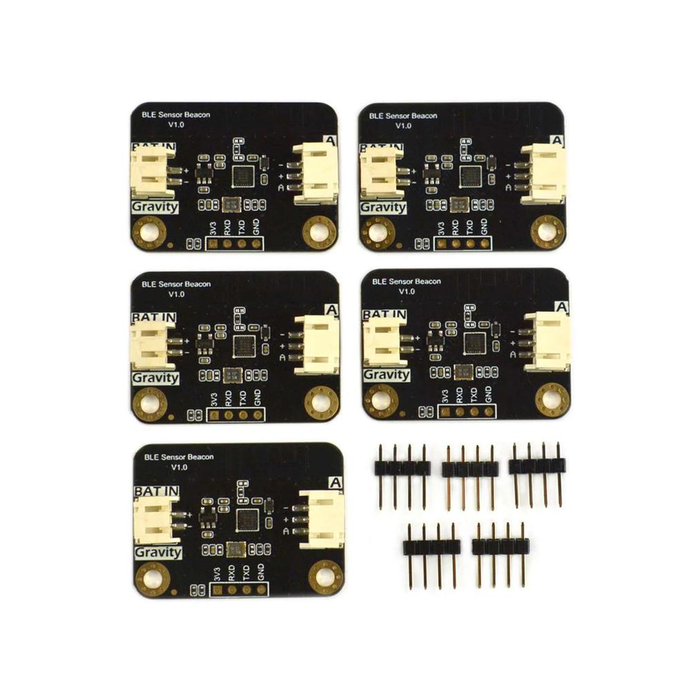 DFRobot Gravity: Paquete de balizas con sensor BLE (5 unidades ...