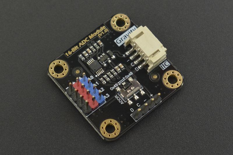 Gravedad Módulo Adc De 16 Bits I2c Ads1115 Compatible Con Arduino Y Raspberry Pi Opencircuit