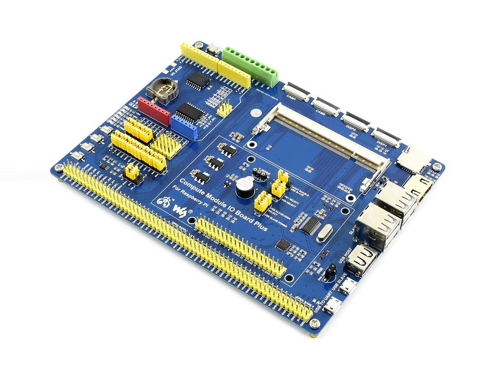 Waveshare Compute Module IO Board Plus, voor Raspberry Pi CM4S / CM3 ...