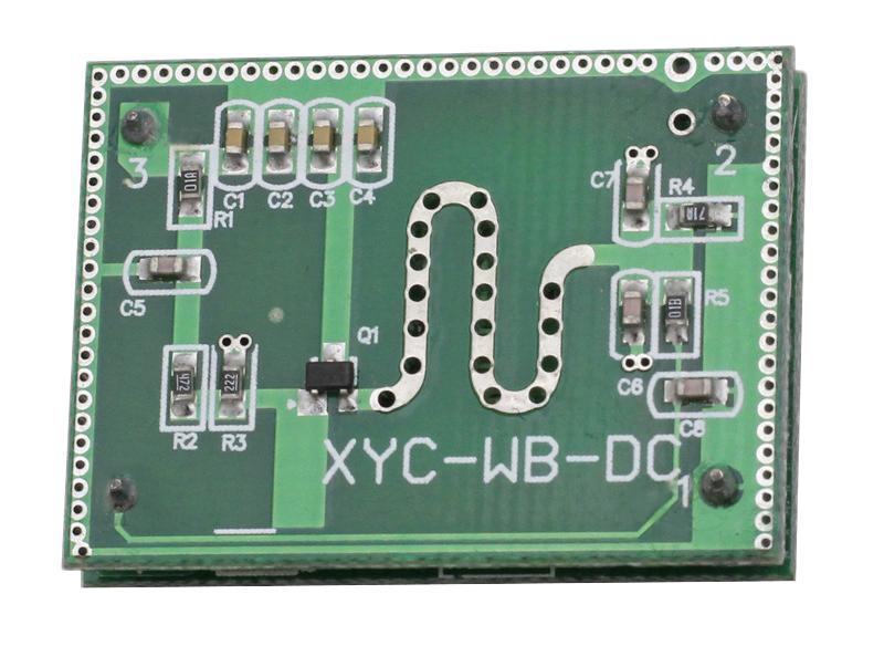 Radar motion detection sensor module, 3.3V - 20V - Opencircuit