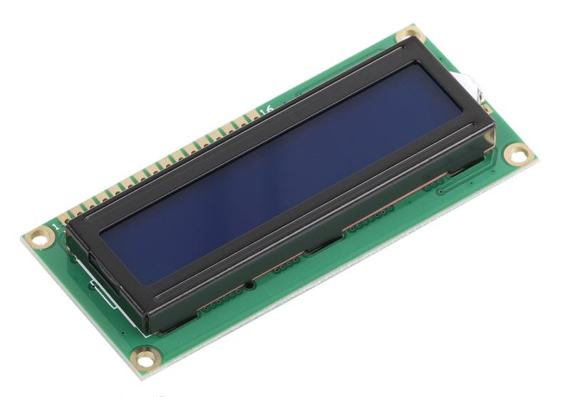 16x2 Characters lcd module blue 5V - Opencircuit