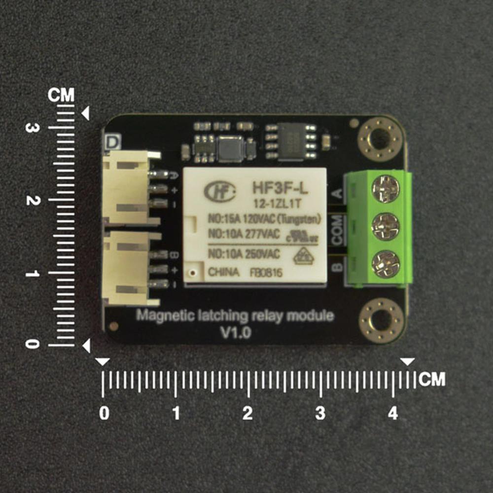 DFRobot Gravity: Relé de enclavamiento magnético para ESP32/ Arduino ...