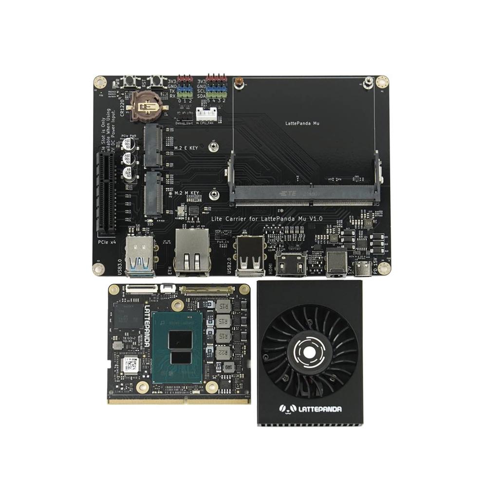 DFRobot LattePanda Mu x86 Compute Module Evaluation Kit with N100 ...