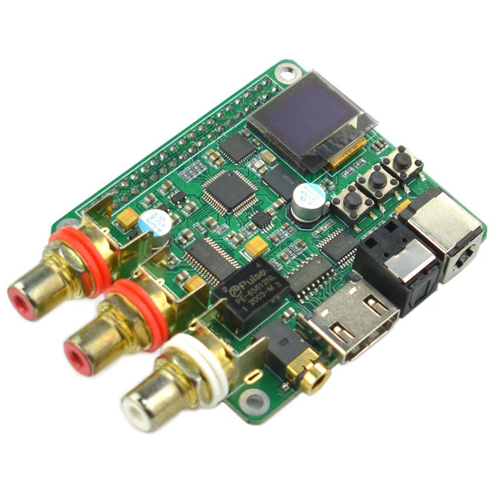 DFRobot DAC-äänidekooderikortti Raspberry Pi 3B+/4B:lle - Opencircuit