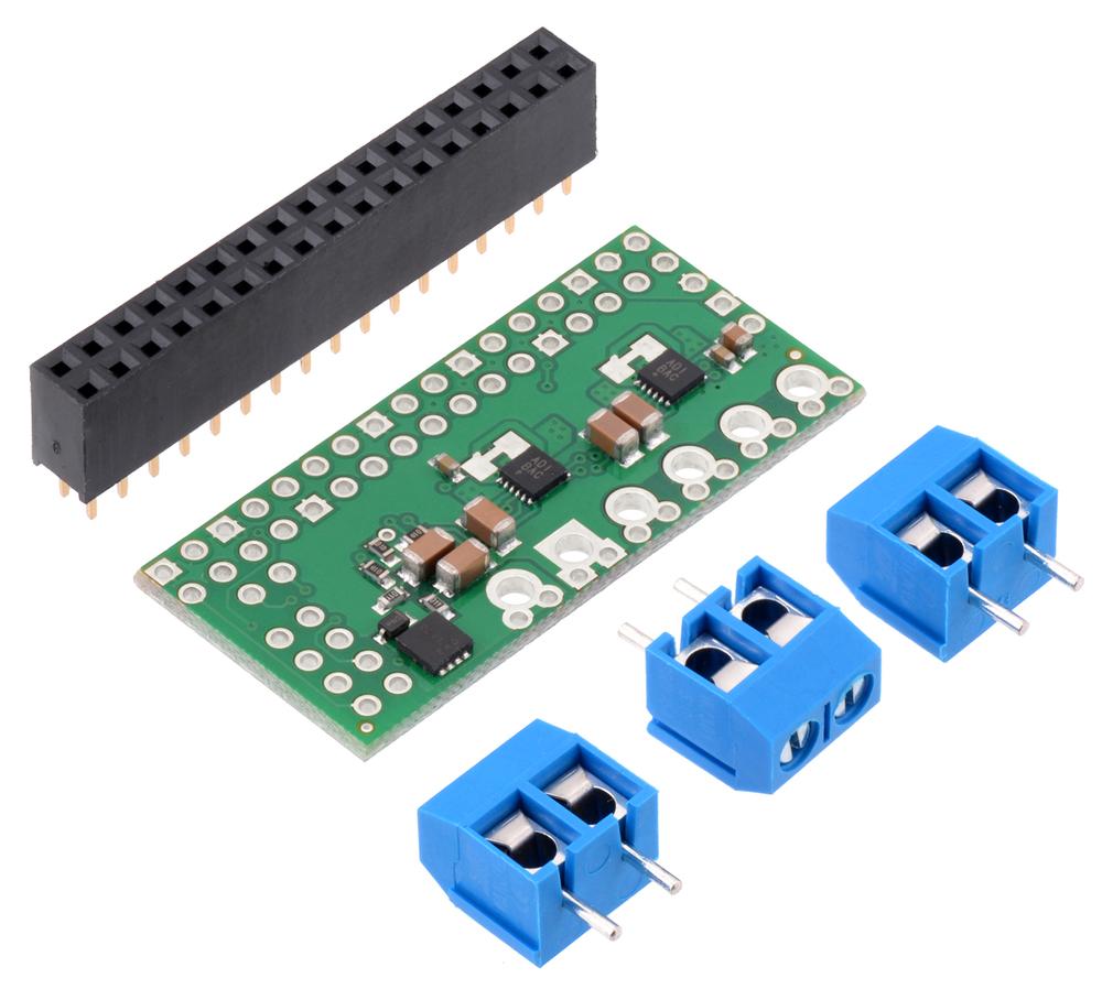 Pololu Dual MAX14870 Motor Driver for Raspberry Pi (Partial Kit ...