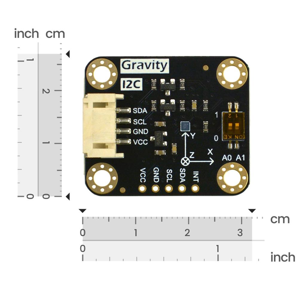 DFRobot Gravedad: Sensor magnetómetro de triple eje BMM150 - Opencircuit