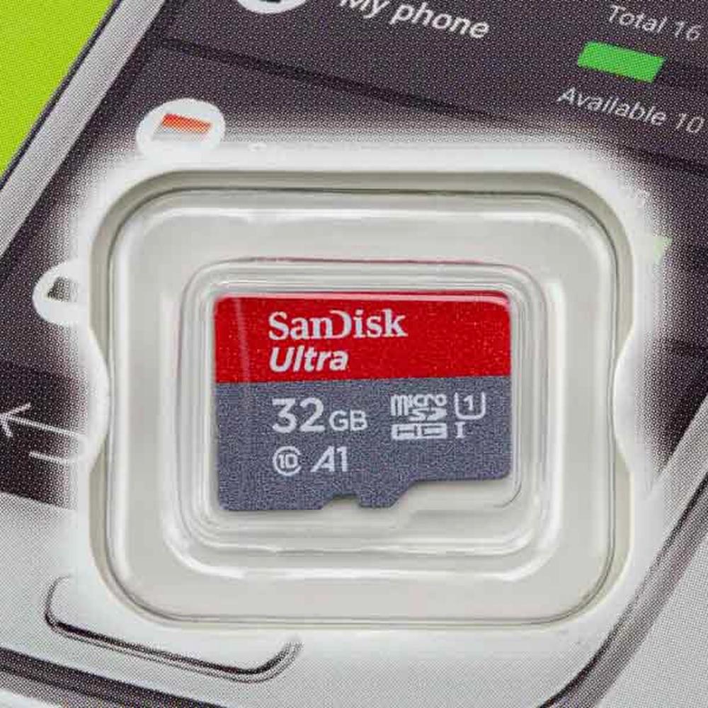 SD/MicroSD Memory Card with Card Reader (32GB Class10 SDHC with Adapter ...