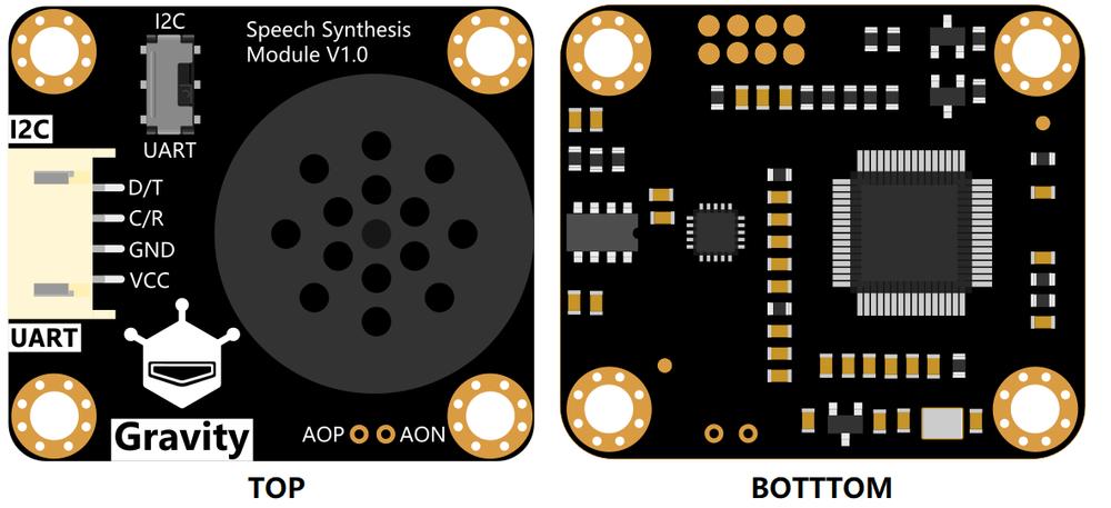 DFRobot Gravité : module de synthèse vocale (prise en charge de l ...