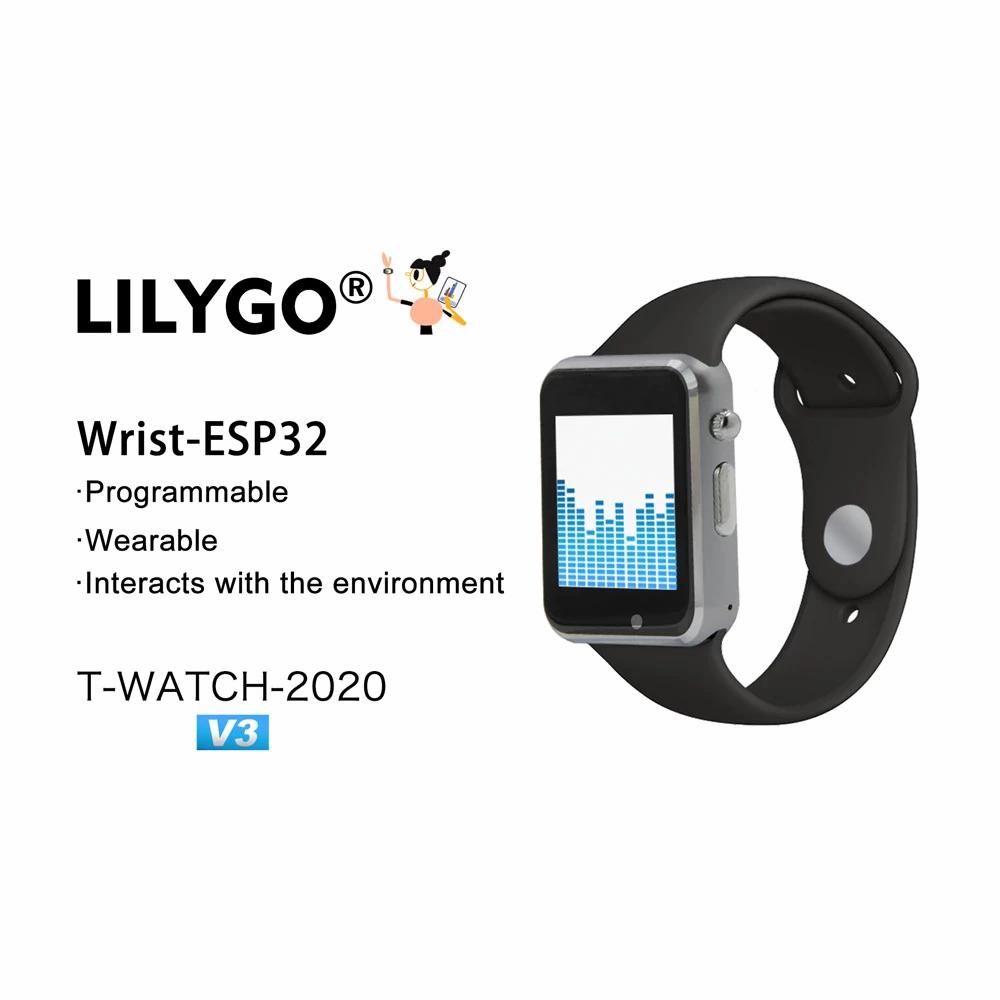 TTGO T-Watch-2020 programável - ESP32 - Preto - V3 - Opencircuit