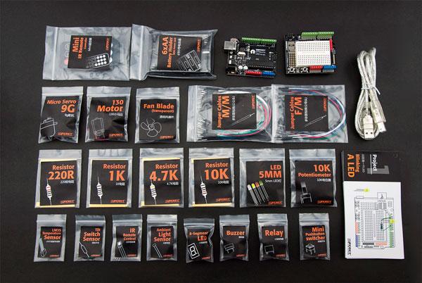 Kit Iniciante para Arduino (Melhor Starter Kit) - Opencircuit