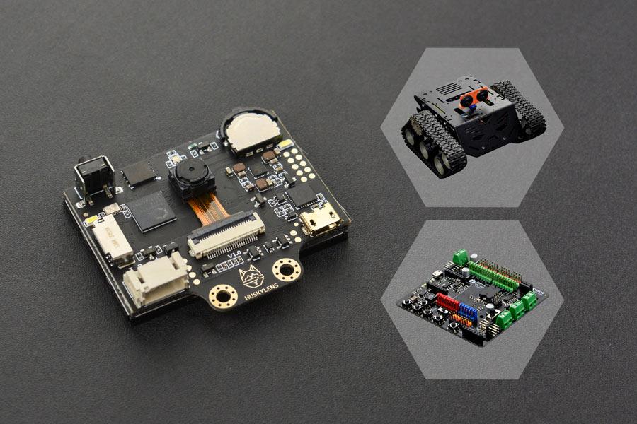 Gravity: HUSKYLENS with Devastator Tank Mobile Robot Platform and Romeo ...