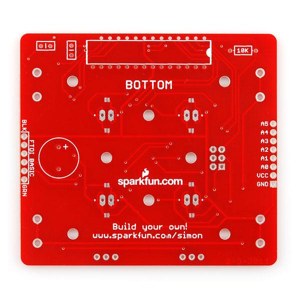 SparkFun Simon Says - bouwpakket - Opencircuit