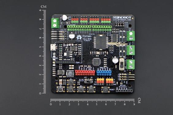 Romeo V2 Uma Placa De Controle De Robô Com Driver De Motor Compatível Com Arduino Opencircuit