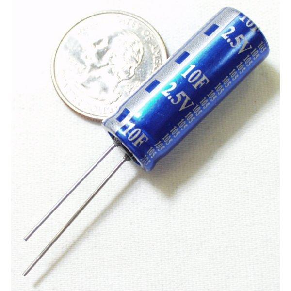 Supercapacitor - 10F/2,5V - Opencircuit