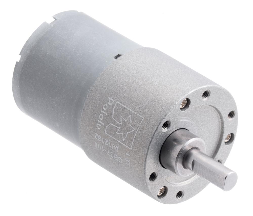 Pololu 100:1 metalen gearmotor 37Dx57Lmm 12V (schroefvormige tandwielen ...