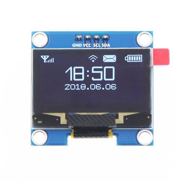 Opencircuit Pantalla OLED 128 x 64 - azul - 1,3" - I2C