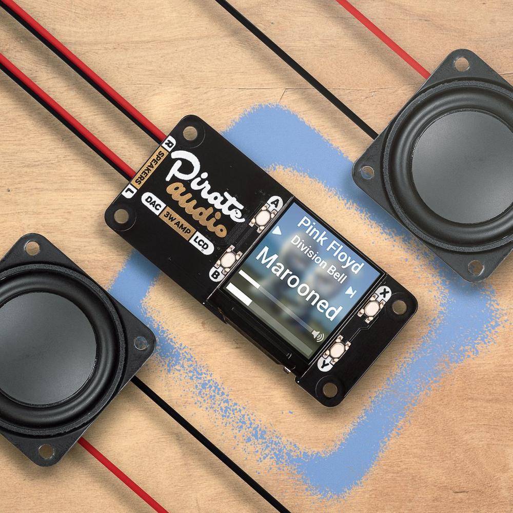 Pimoroni Pirate Audio: 3W Stereo Amp for Raspberry Pi - Opencircuit