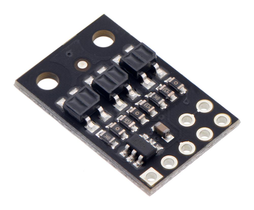 QTR-HD-03A Reflectance Sensor Array: 3-Channel, 4mm Pitch, Analog ...