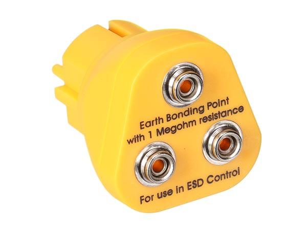 Velleman Grounding european plug for antistatic mat - Opencircuit