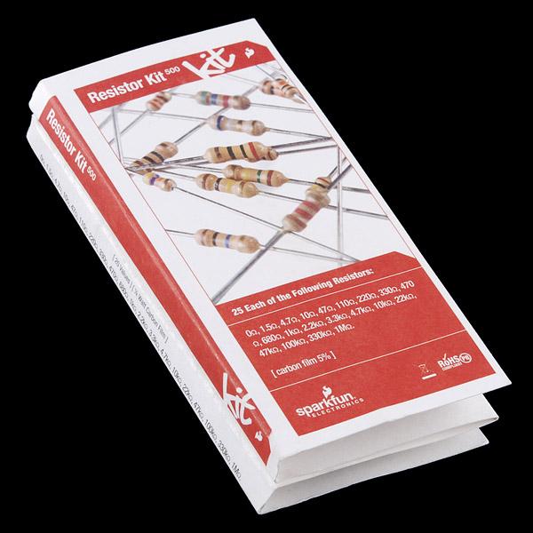 Resistor Kit - 1/4W (500 total) - Opencircuit