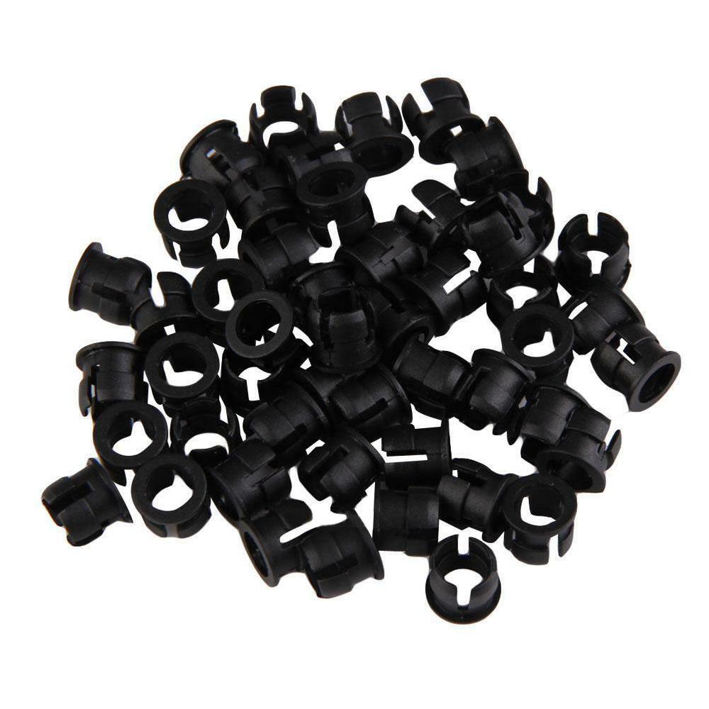 5mm plastic LED clip - 25 pcs - Opencircuit