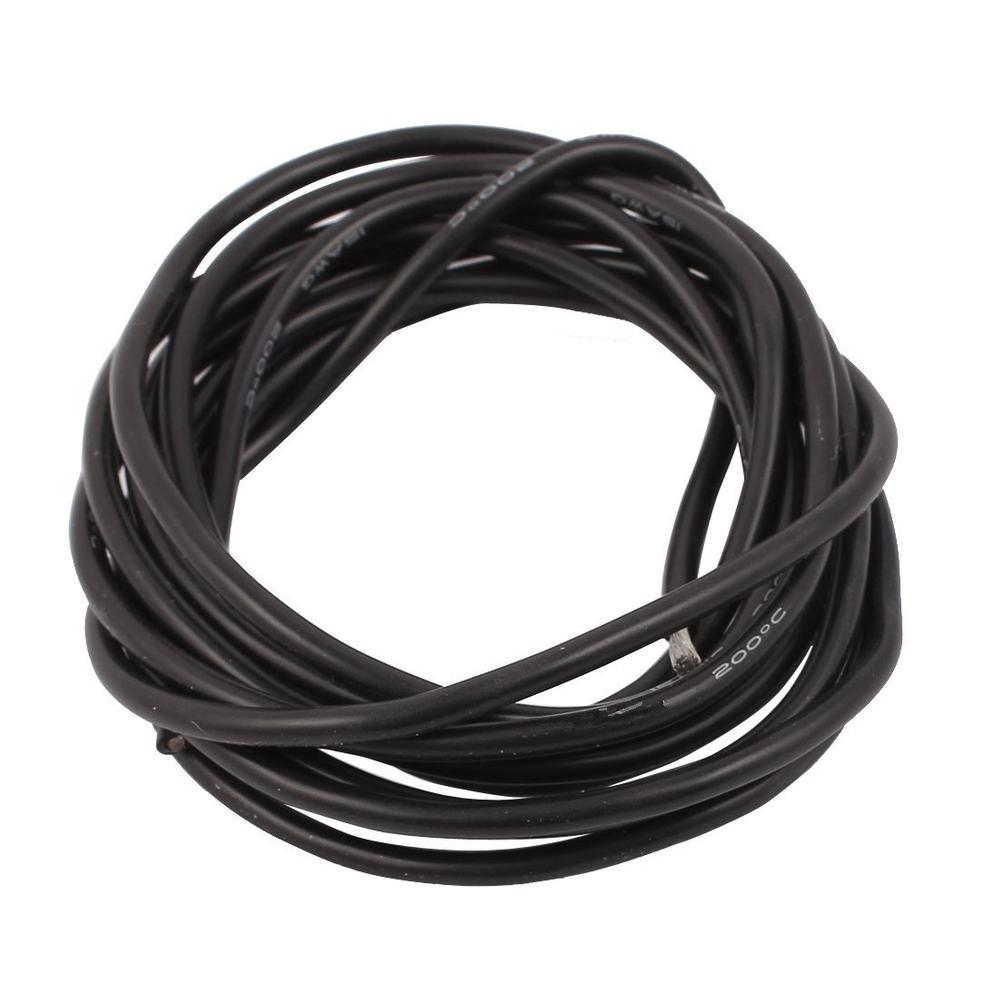 Stranded-Core black wire - 26AWG - 2 meter - Opencircuit