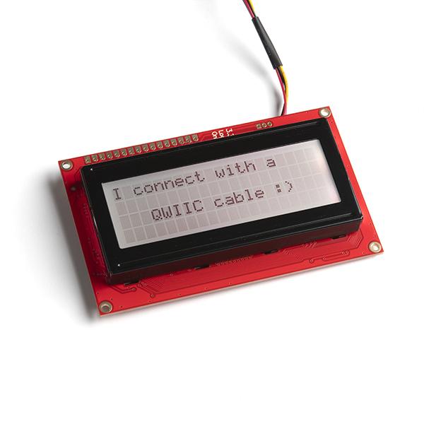 Sparkfun 20x4 SerLCD - Retroiluminación RGB (Qwiic) - Opencircuit