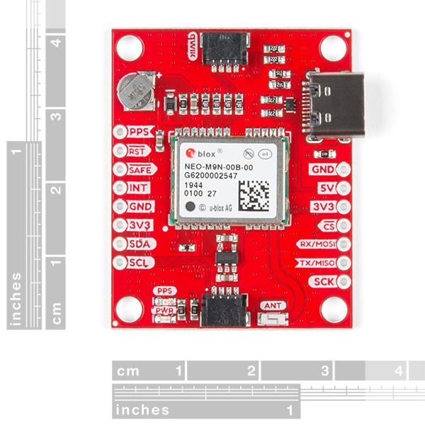 SparkFun GPS Breakout - NEO-M9N, Chip Antenna (Qwiic) - Opencircuit