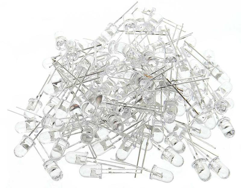 Opencircuit Red 3mm LED - 50 pieces
