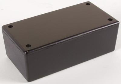 Velleman Muovilaatikko - musta 130 x 70 x 45 mm - Opencircuit