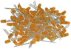 Orange 5mm diffuse led - 50 pcs - Opencircuit