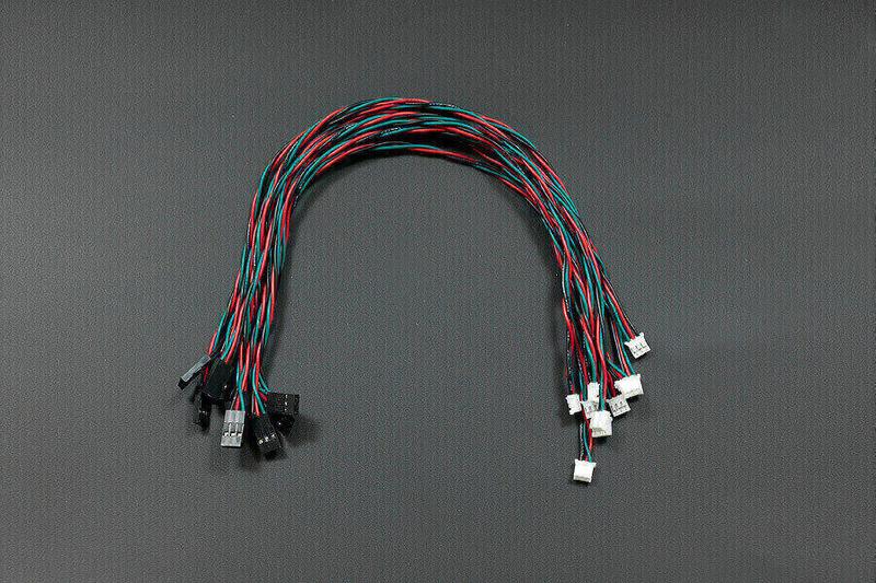 Gravity: Digital sensorkabel för Arduino (10-pack) - Opencircuit