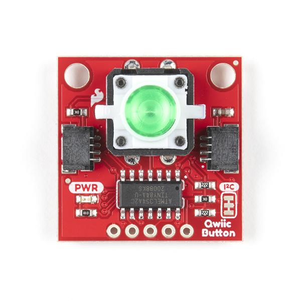 Botón Sparkfun Qwiic - LED verde - Opencircuit