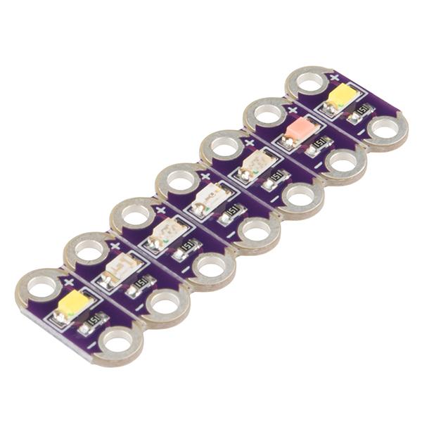 LilyPad Rainbow LED (6 couleurs) - Opencircuit