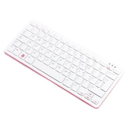 Raspberry Pi Keyboard (US layout) - Red / White - Opencircuit