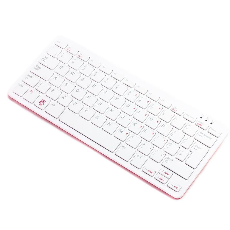 Raspberry Pi Keyboard (US layout) - Red / White - Opencircuit