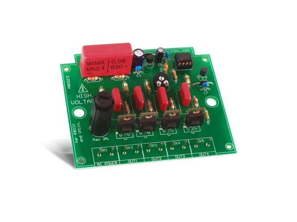 Chaser light 4 canaux - Mini Kit DIY - Opencircuit