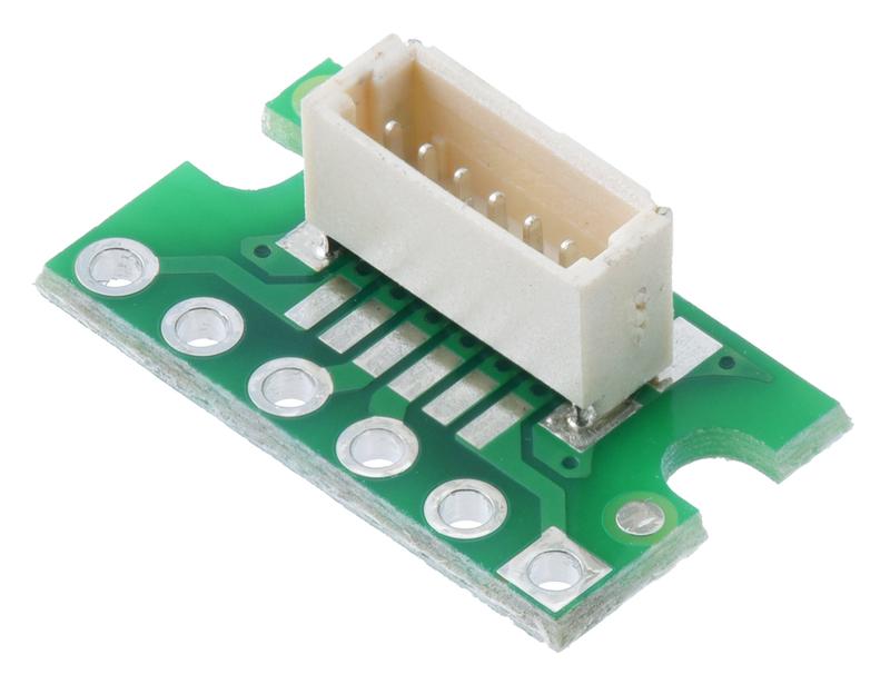 Pololu Breakout for JST SH-Style Connector, 6-Pin Male Top-Entry ...