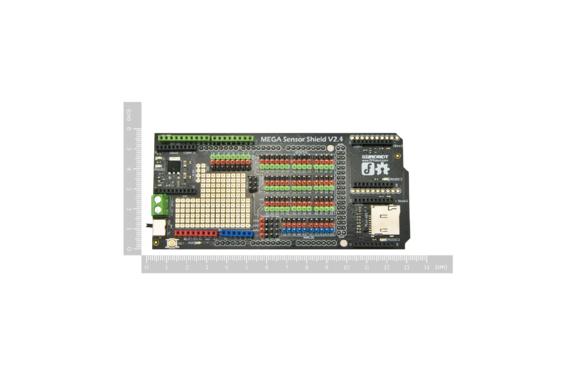 Gravity : IO Sensor shield Voor Arduino Mega Due - Opencircuit