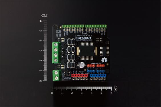 DFRobot Gravedad: escudo de motor 2x2A para Arduino Twin - Opencircuit