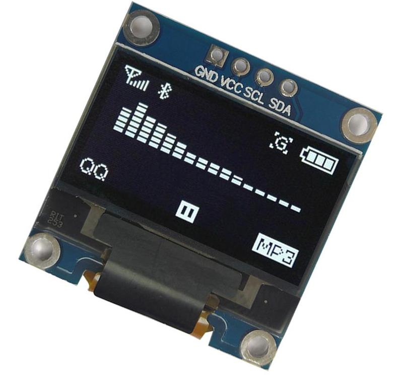 Écran OLED 0,96" - blanc - 128 x 64 - I2C - Opencircuit