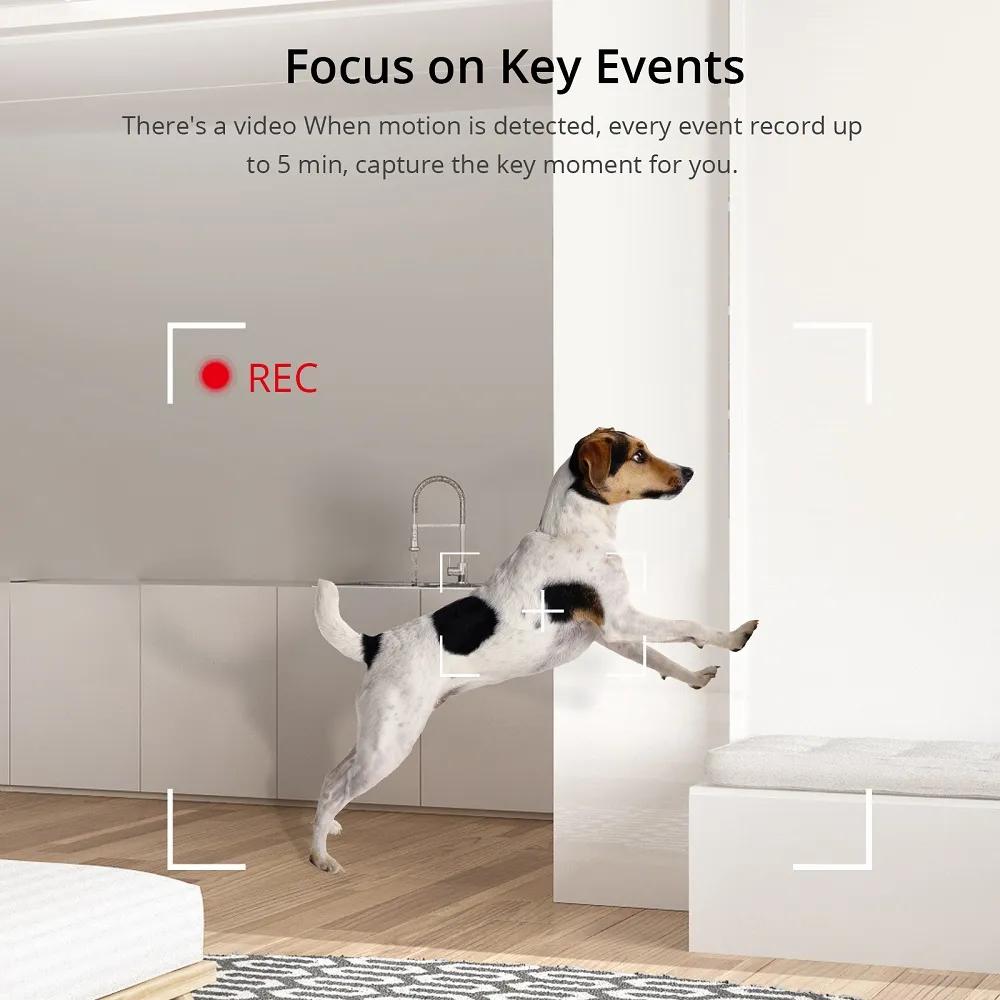 SONOFF CAM Slim Wi-Fi Slimme Beveiligingscamera - Opencircuit