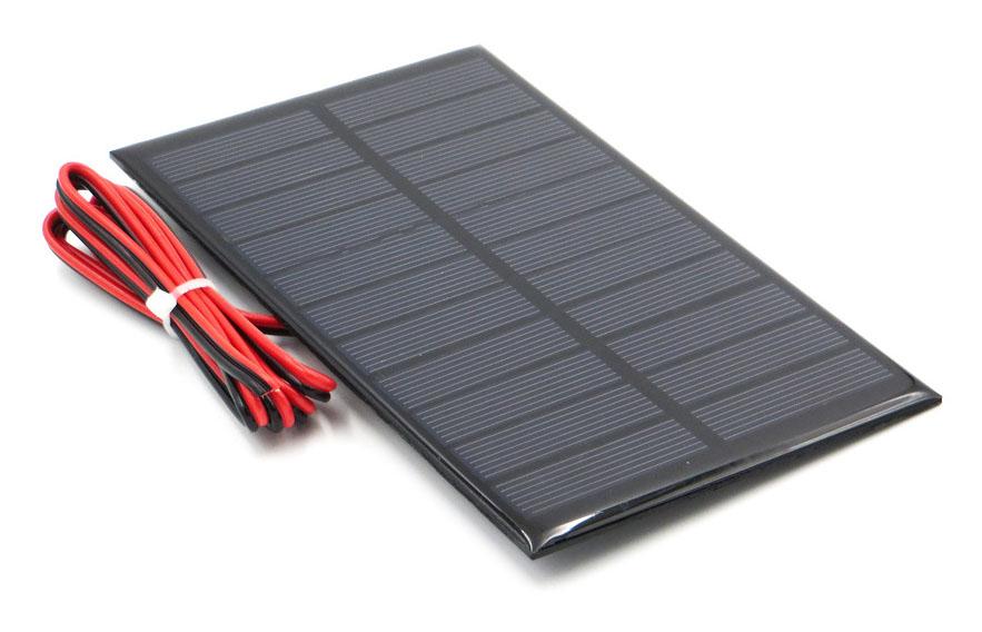 Opencircuit 5V 160mA solar panel