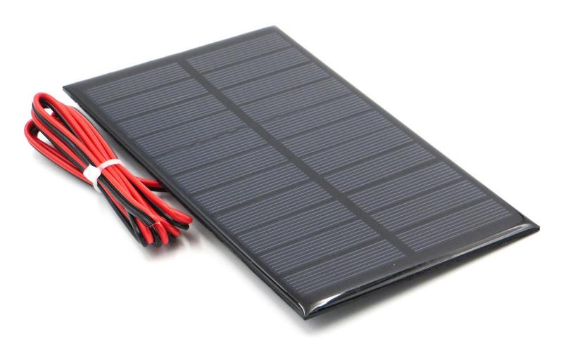 Opencircuit 5V 160mA solar panel