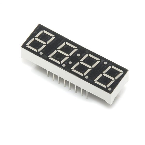 7-Segment Display - 4-Digit (Blue) - Opencircuit